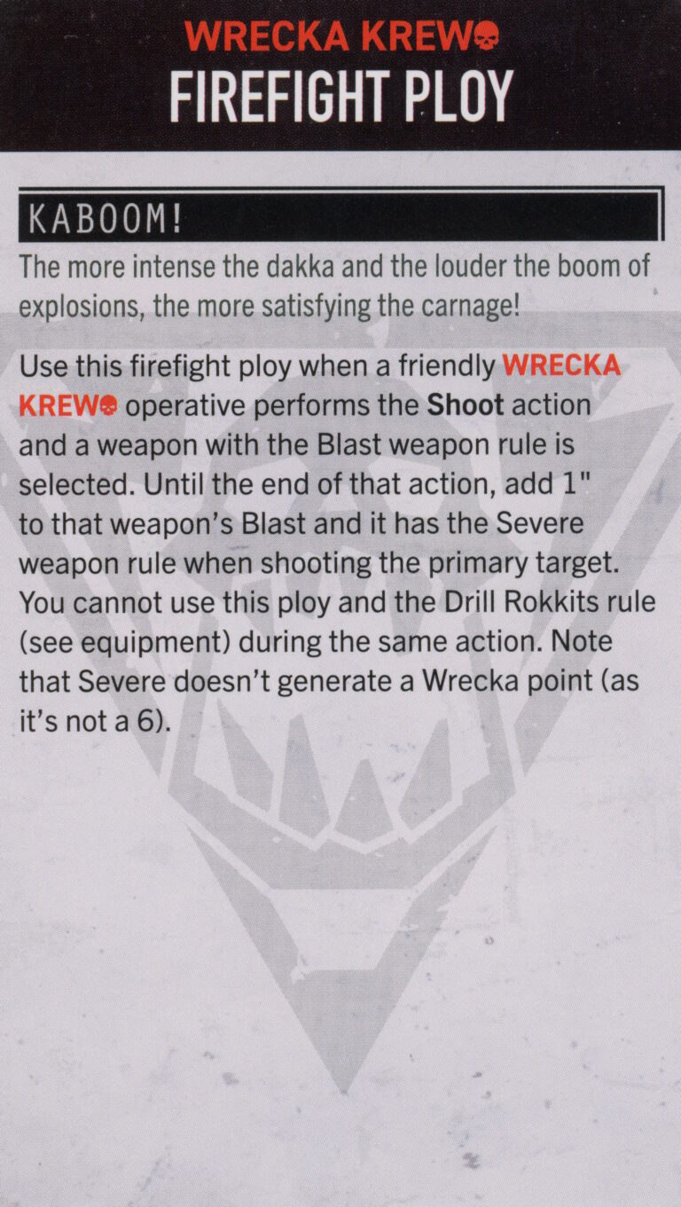 Wrecka Crew Kill Team Review - Path to Glory